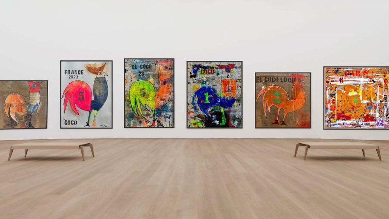 Découvrez l'exposition "Coco Loco" de Jean-Pierre Rives