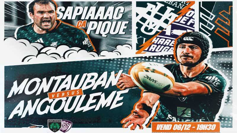 Remportez un maillot extérieur dédicacé de l'US Montauban